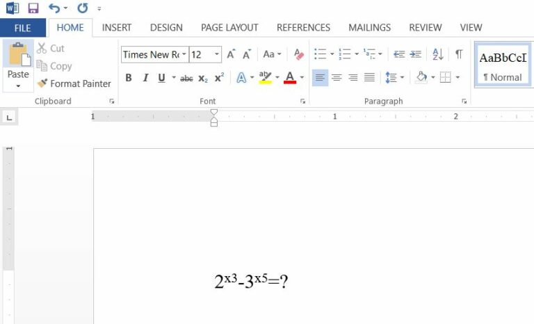 Cara Membuat Rumus di Word, Gampang dan Mudah untuk Tugas, Skripsi, dan ...