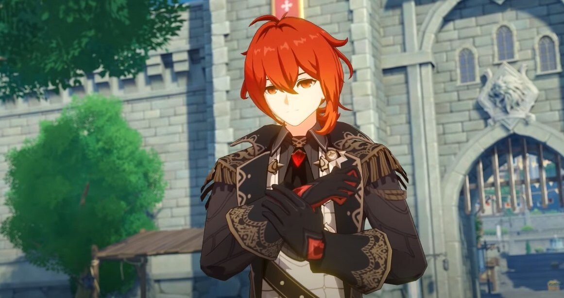 7 Fakta Diluc Genshin Impact, Abang Ganteng yang Kalem Banget ...