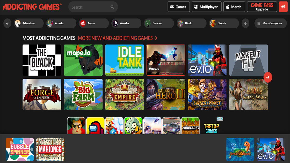 7 Rekomendasi Situs Game Online Gratis - Gamebrott.com