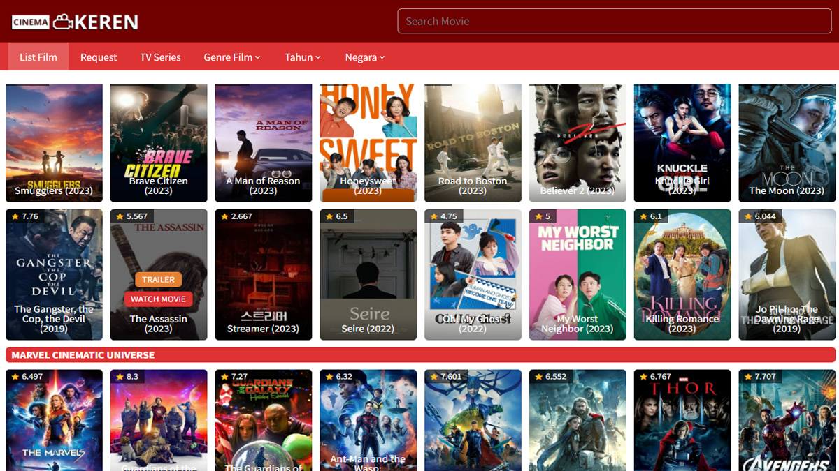 Selain Idlix, 7+ Link Nonton Film Streaming Paling Baru 2024