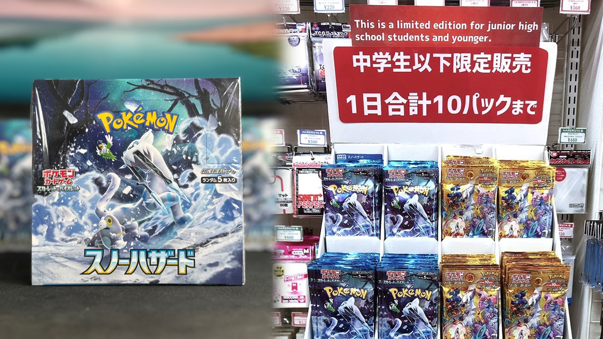 Orang Dewasa Dibatasi Beli Kartu Pokemon di Toko Mainan Jepang