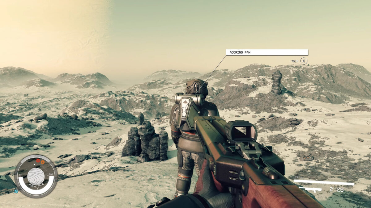 Karakter Adoring Fan Oblivion Muncul di Game Starfield