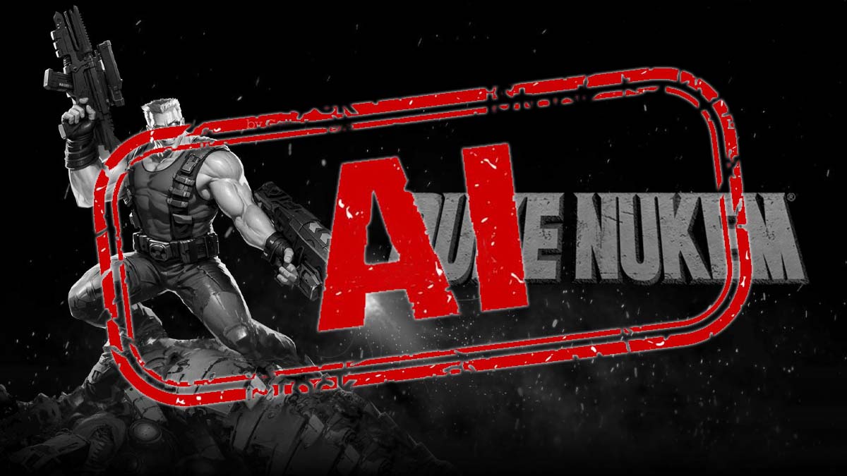 Gunakan AI, Cover Art Duke Nukem Remastered Dikritik