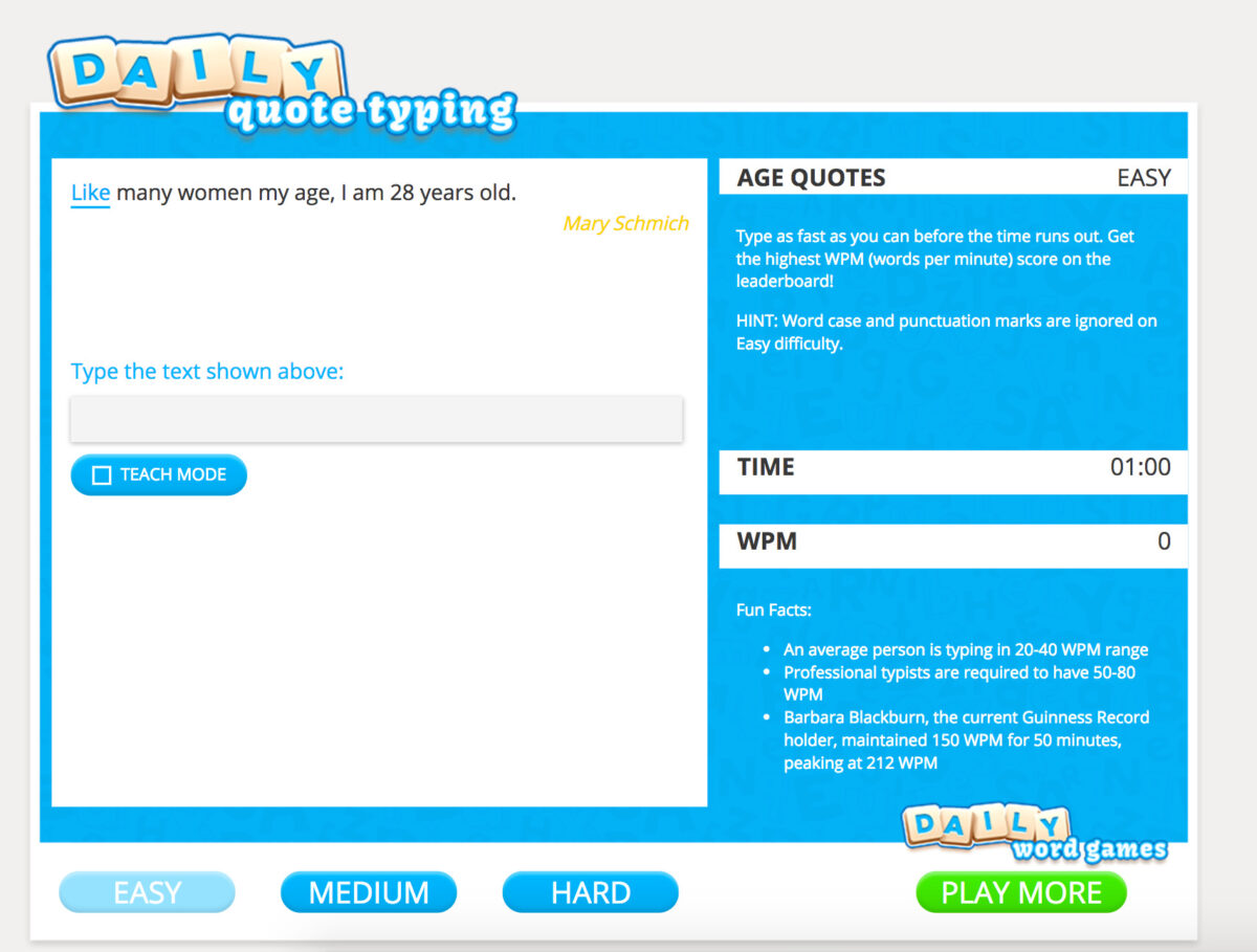 8 Game Mengetik Terbaik yang Bisa Melatih Kecepatan Typing