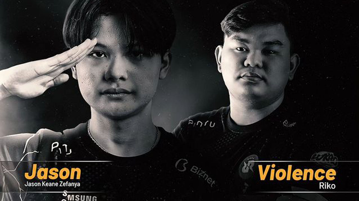 Resmi! Jason dan Violence Berpisah dari RRQ - Gamebrott.com