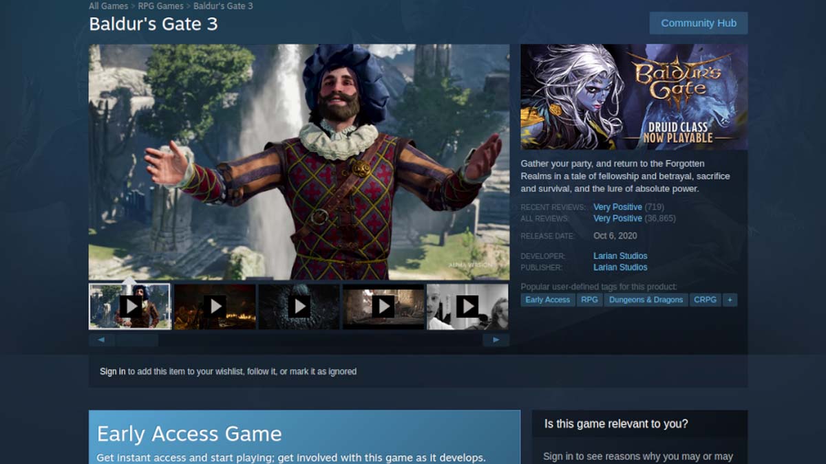 7 Alasan Game Baldur's Gate 3 Populer dan Disukai Para Gamer