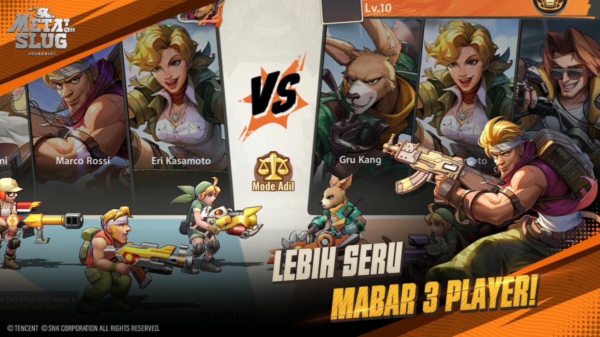 Review Metal Slug: Awakening – Mission Starts, Mabar Seru Tiap Hari!