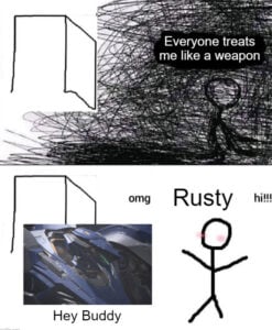 V.IV Rusty di Armored Core VI Jadi Karakter Favorit Gamer