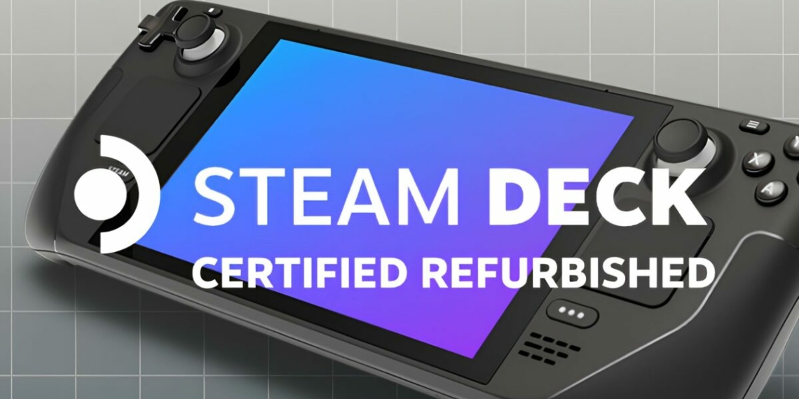 Steam Deck Refurbished Dijual oleh Valve, Harga Lebih Murah