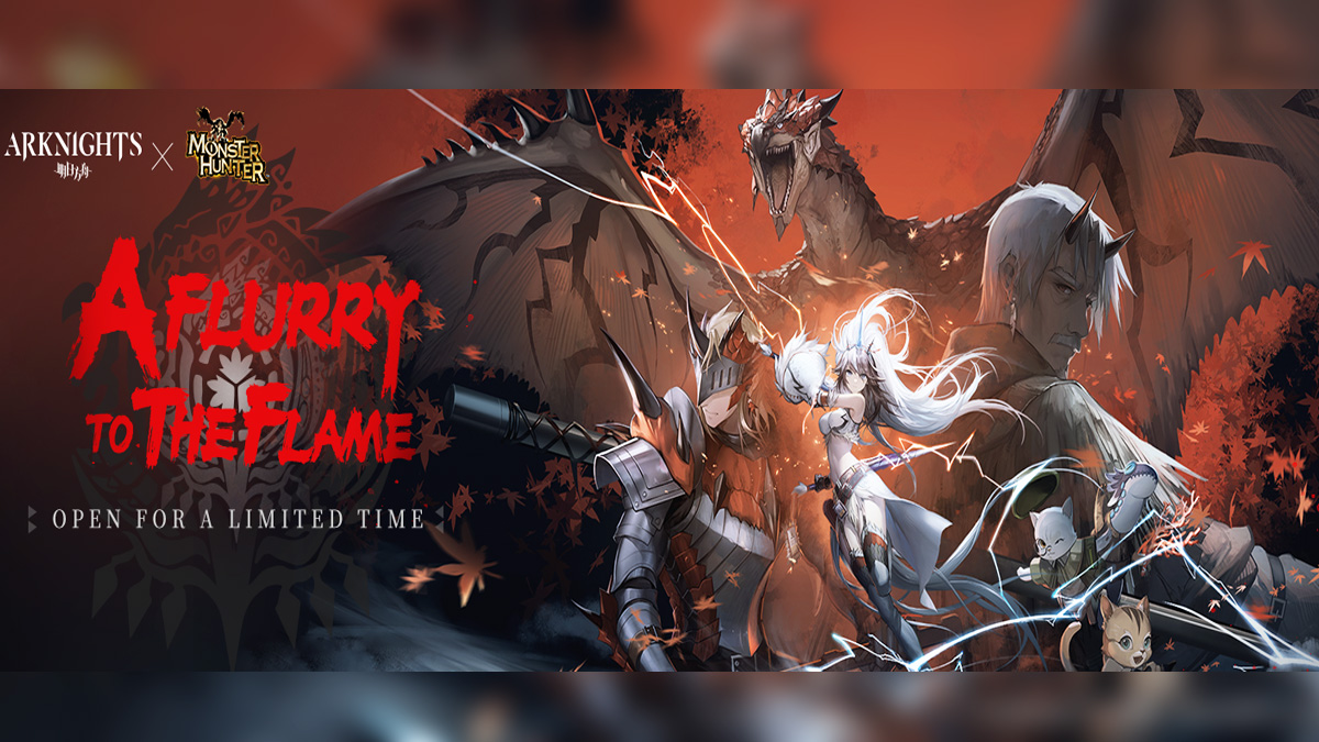 Arknights x Monster Hunter A Flurry to the Flame — Yato, Noir Corne ...
