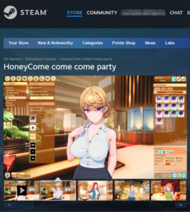 HoneyCome, Game Nakal Buatan ILLGAMES Masuk di Steam