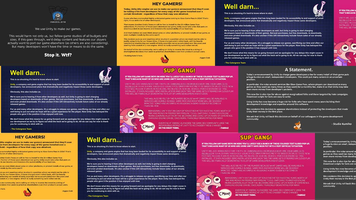 Unity Engine Terapkan Harga Per Install, Developer Protes!