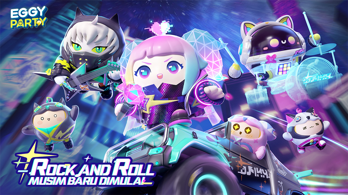 Eggy Party Resmi Rilis di Region SEA Bersama Event Seasonal Baru "Rock and Roll"
