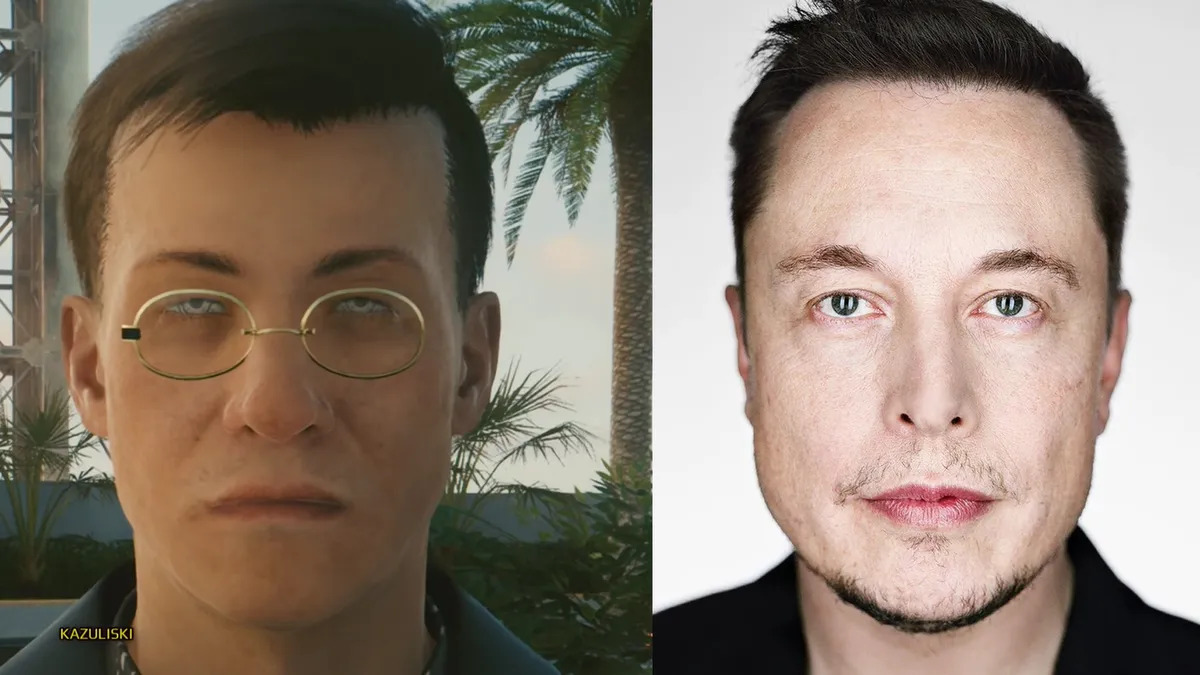 Developer Bantah Ada NPC Cyberpunk 2077 Mirip Elon Musk - Gamebrott.com