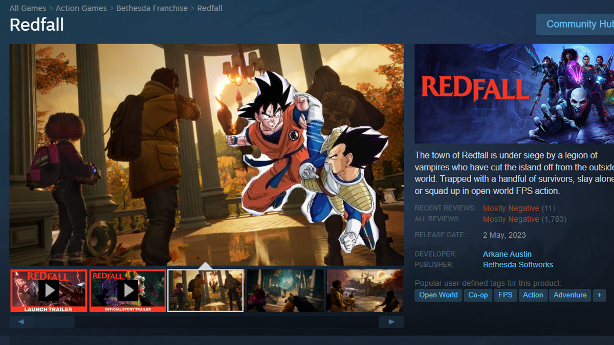 Jumlah Player Redfall di Steam Tersisa Hitungan Jari