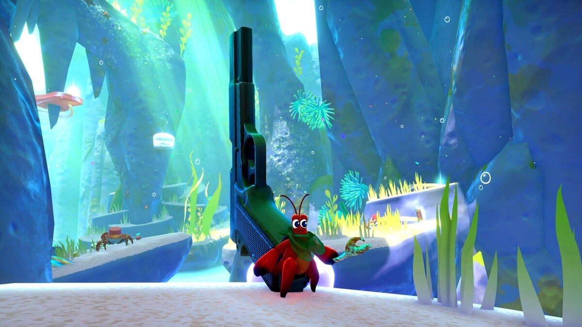 Another Crab's Treasure, Pakai Senjata Pistol OP Biar Greget