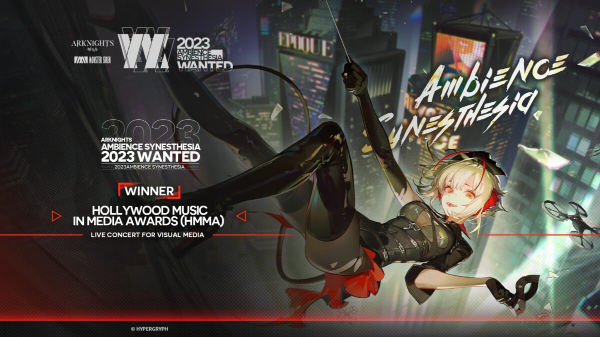 Konser Arknights Ambience Synesthesia 2023 Menang Penghargaan