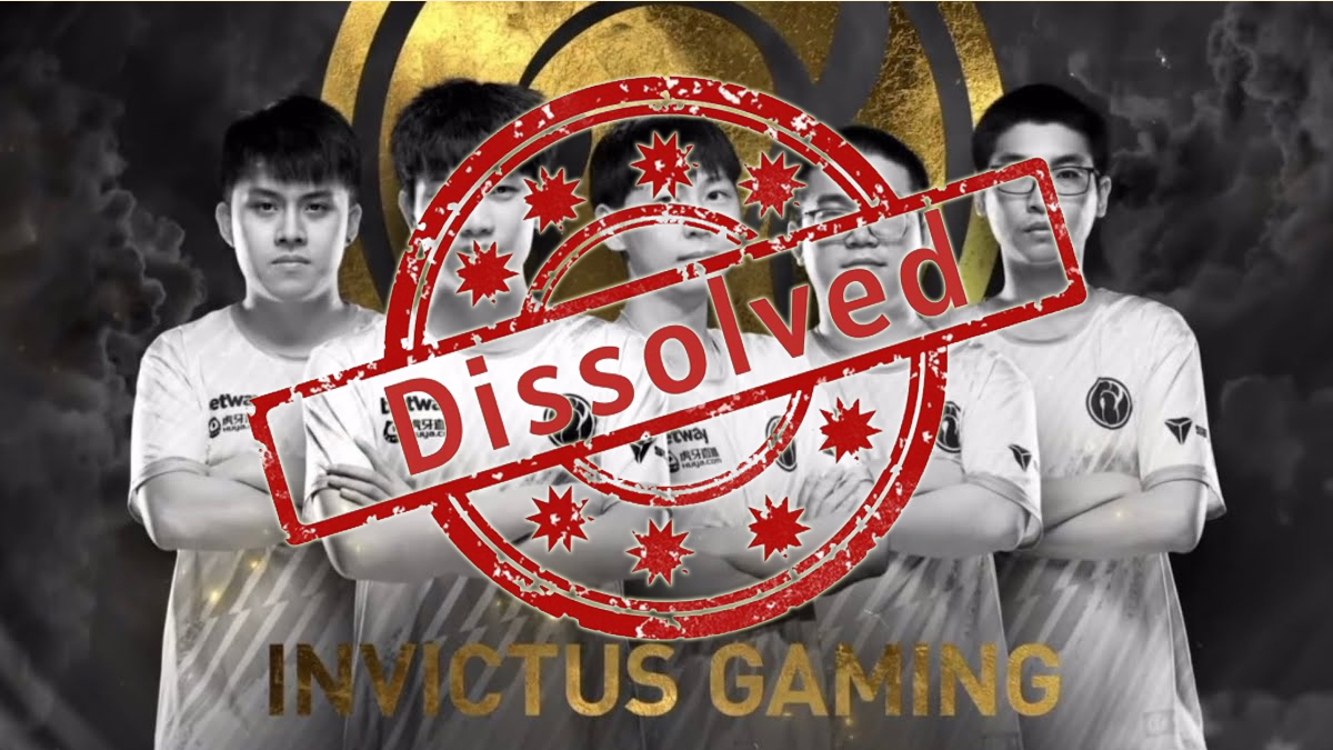 [Rumor] Tim Dota 2 Invictus Gaming Dikabarkan Bubar