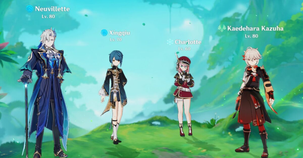 Build Charlotte Genshin Impact — Best Weapon, Artifact, Team