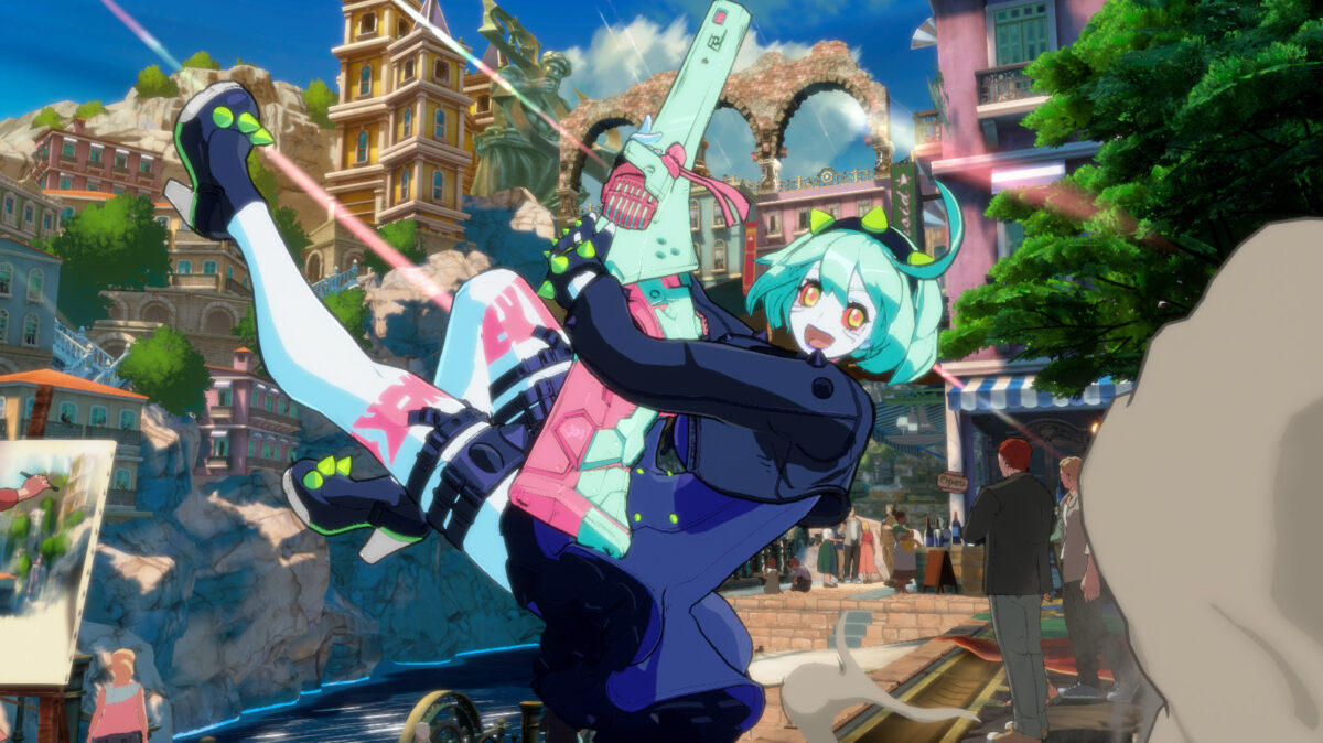 Modder Ubah Elphelt Guilty Gear -Strive- Jadi ala Rebecca Cyberpunk ...