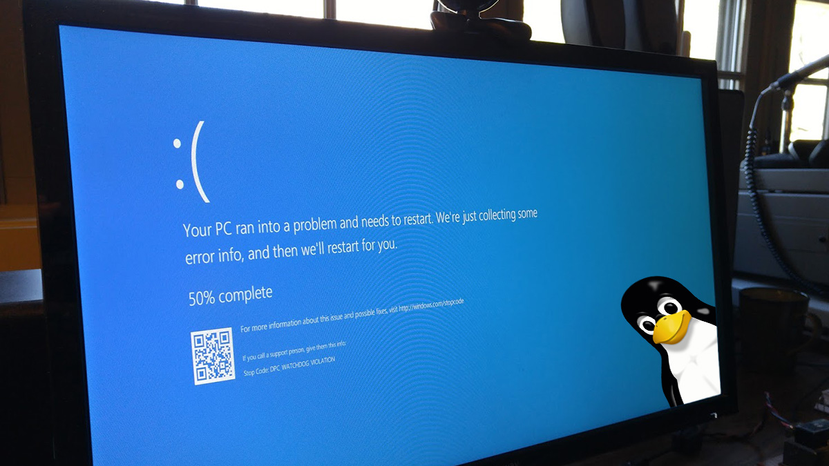 Tidak Hanya Windows, Blue Screen of Death juga Ada di Linux