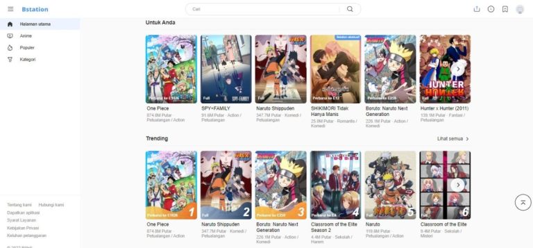 7 Fakta Bstation, Platform Nonton Anime Gratis Paling Ramai Diakses