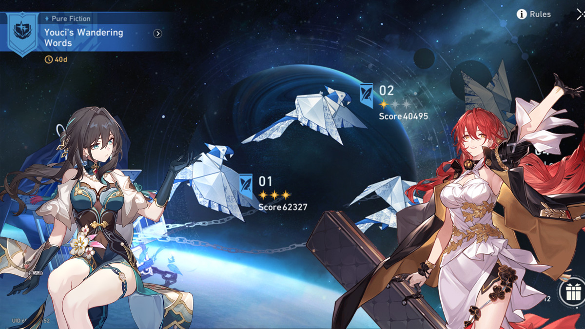 Karakter Honkai Star Rail Terbaik di Pure Fiction Menurut Fans