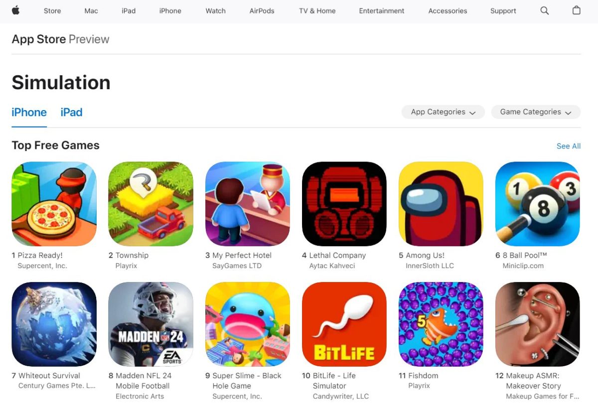Game Mobile Lethal Company Jadi Top Game di App Store, Dev "Itu Tidak Asli"