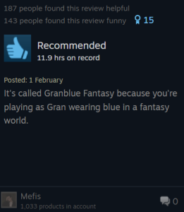 Review Granblue Fantasy Relink Lucu khas Player GBF di Steam