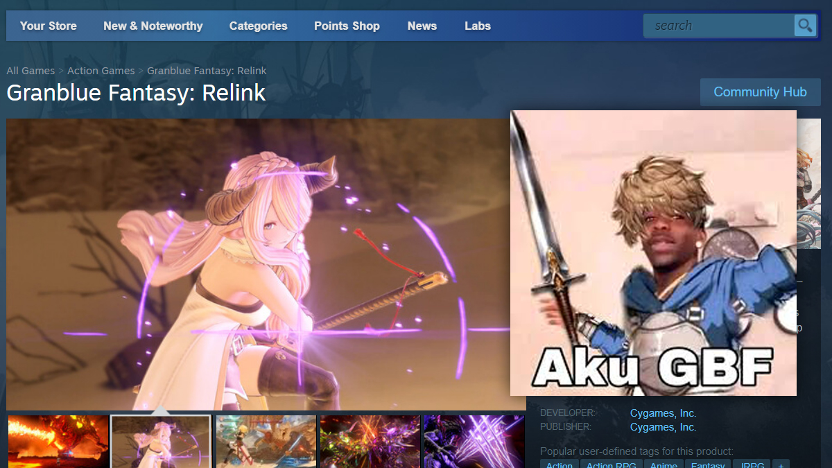 Review Granblue Fantasy Relink Lucu khas Player GBF di Steam