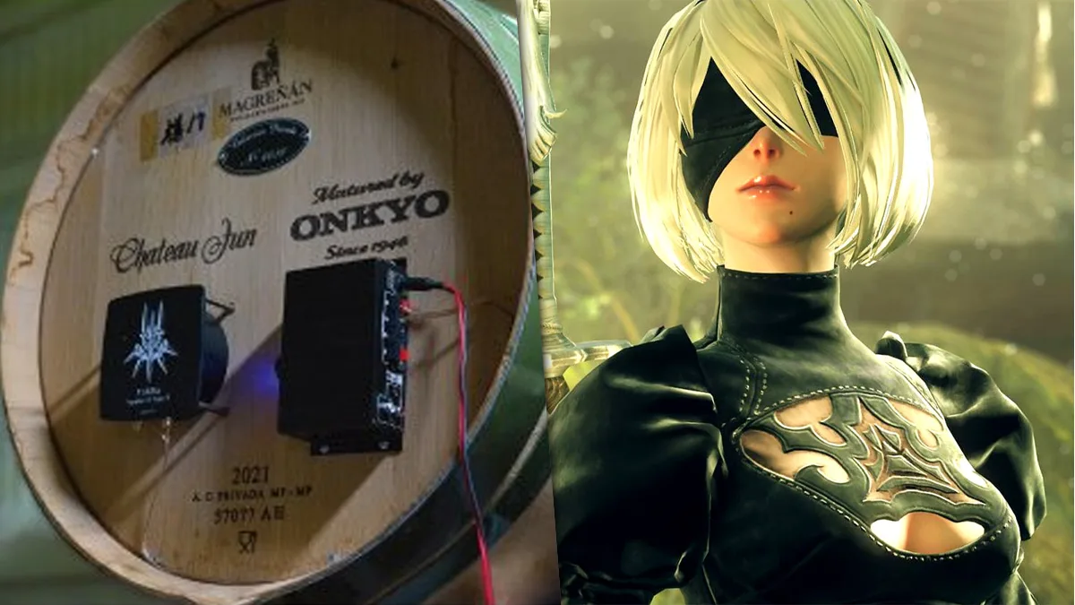NieR: Automata Punya Wine Aneh yang 'Dipaksa' Dengarkan Musik Game-nya ...