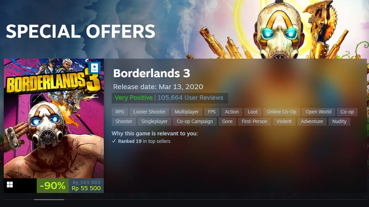 75 Rekomendasi Game Steam Murah Mulai dari 7 Ribuan!