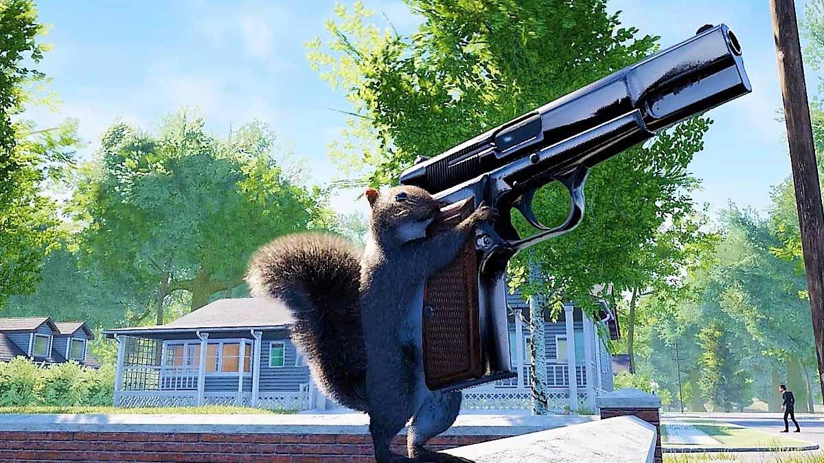 Squirrel With a Gun, Berperan jadi Tupai Kecil Pemberani! - Gamebrott.com