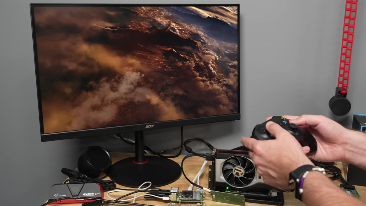 Raspberry Pi 5 Ditandem RX 6700 XT, Bisa Main Game di 4K! - Gamebrott.com