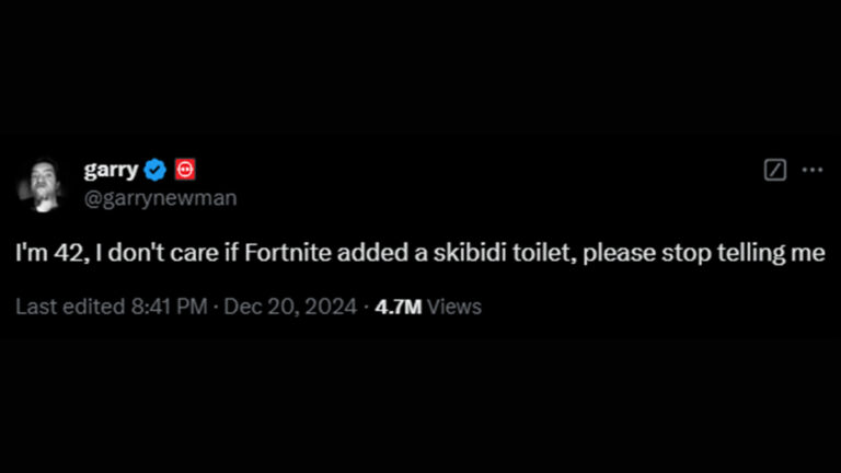 Creator Garry's Mod Beri Respon Terkait Fortnite x Skibidi Toilet