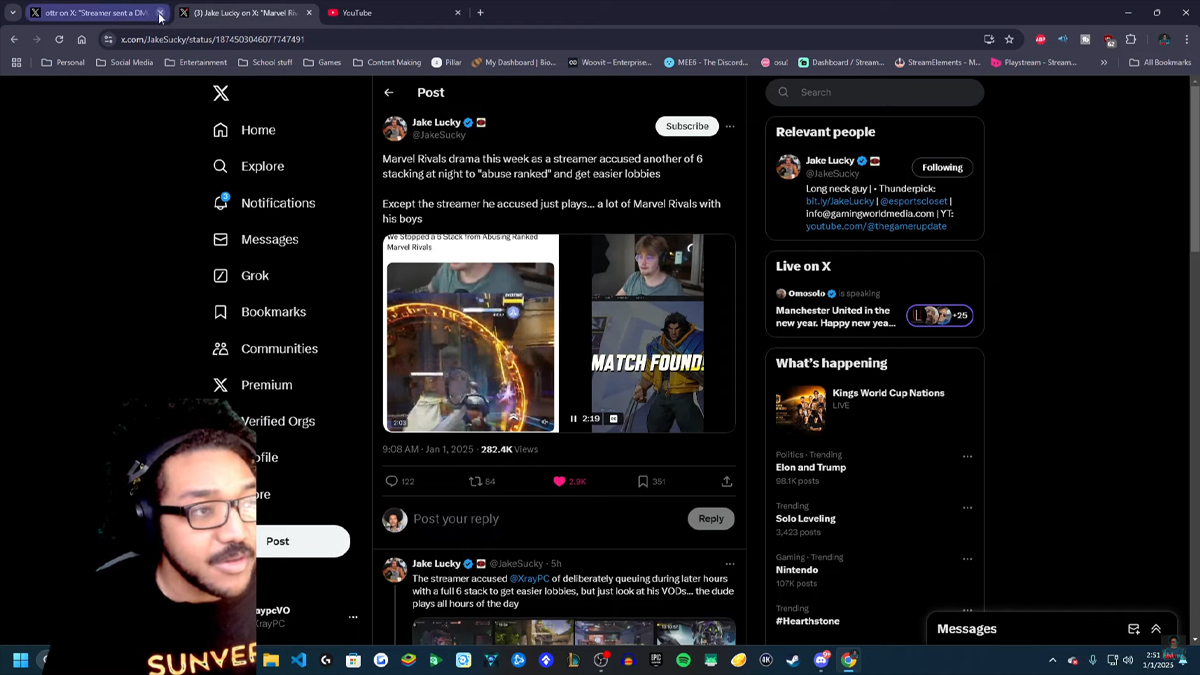 Pemain Marvel Rivals yang Dituduh GB Ranked Ternyata Hanya Mabar