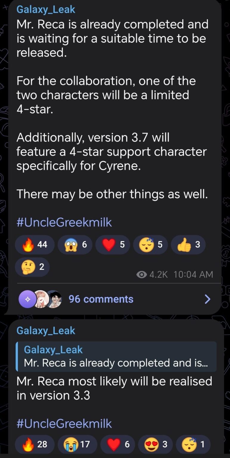 [RUMOR] Leak Mr Reca Honkai Star Rail, Bakal Rilis di Versi 3.3 ...