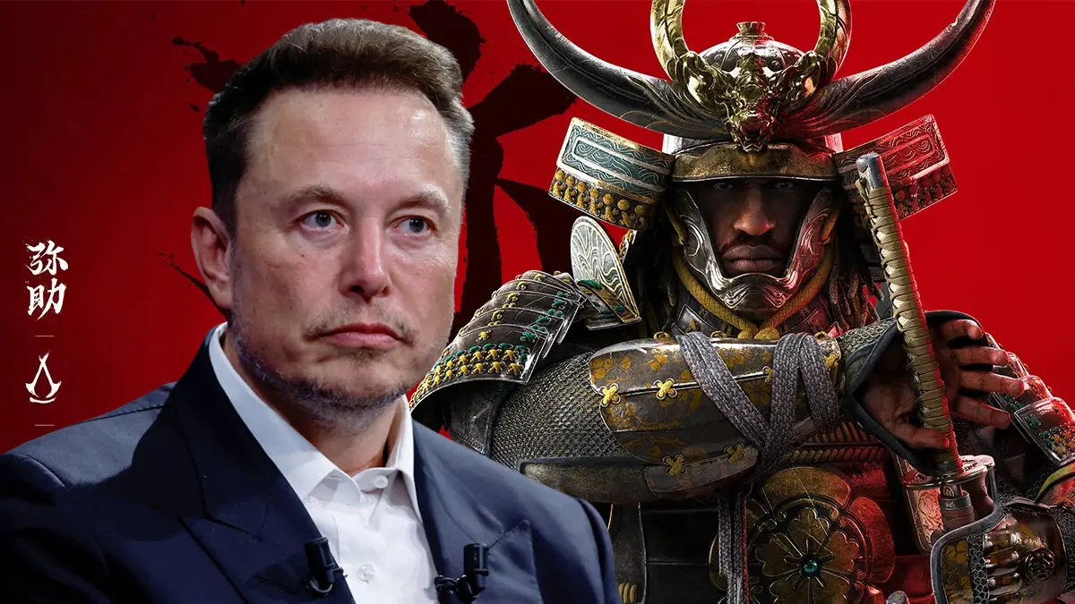 Elon Musk Roasting Assassin's Creed Shadows, Ubisoft Roasting Balik