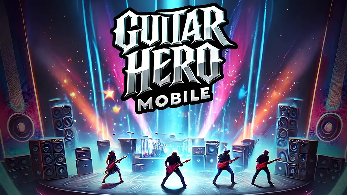 Poster Teaser Guitar Hero Mobile Diduga Gunakan AI?