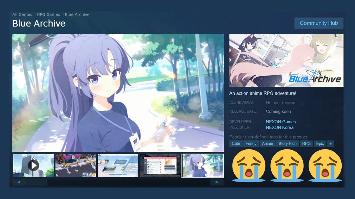 Komunitas Blue Archive Steam Langsung Ramai dan Saling Klaim Murid