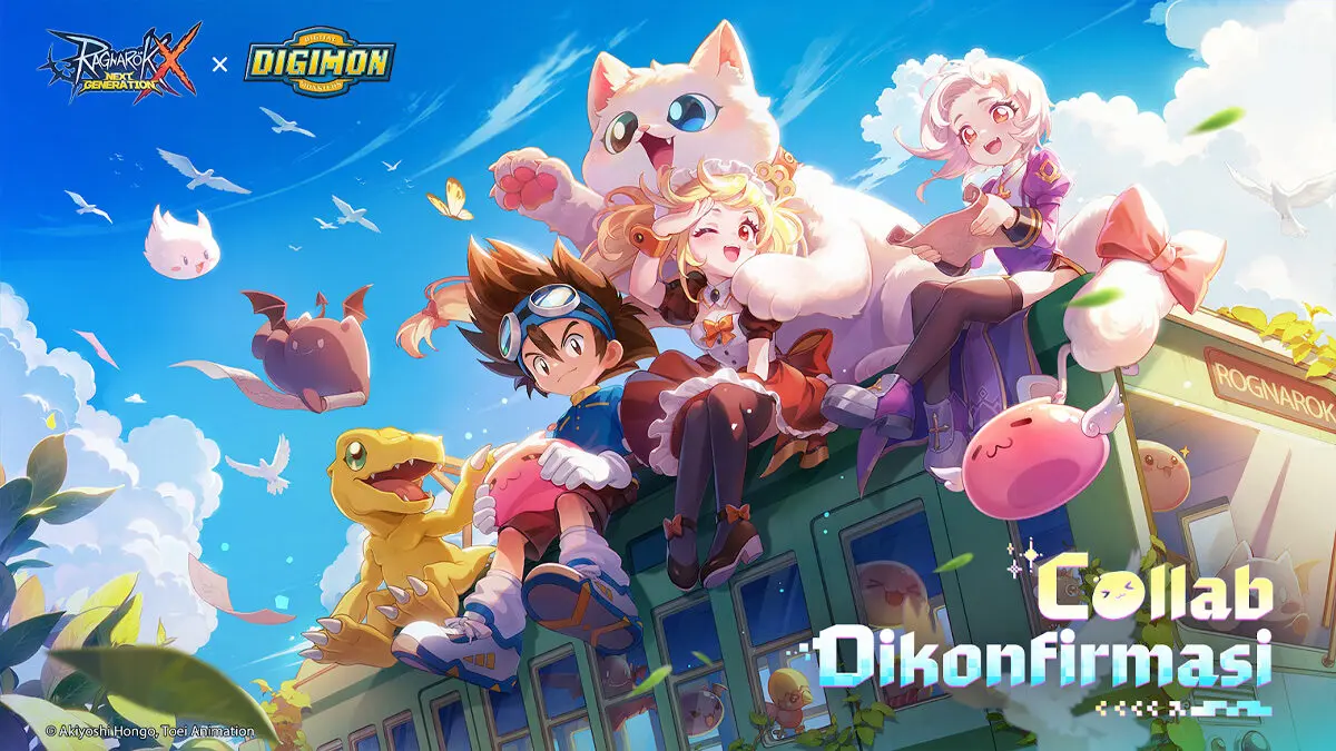 Collab Ragnarok X: Next Generation x Digimon Dimulai Pada 1 Juli! Ayo Mulai Petualangan Baru ...