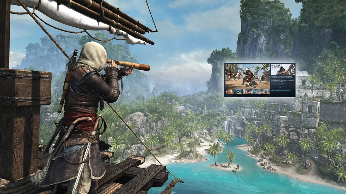 Assassin's Creed IV Black Flag Steam Tiba-tiba Dapat Update