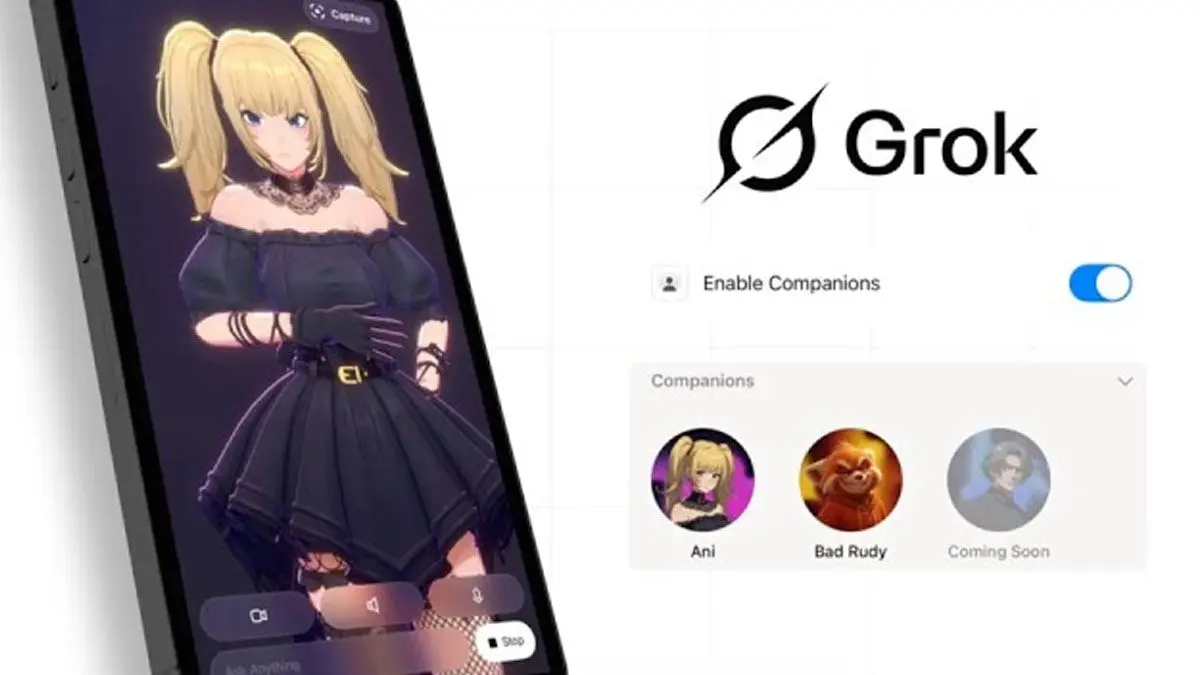 xAI Luncurkan Waifu AI untuk Grok, Pertanda Era Teman Virtual Dimulai? - Gamebrott.com