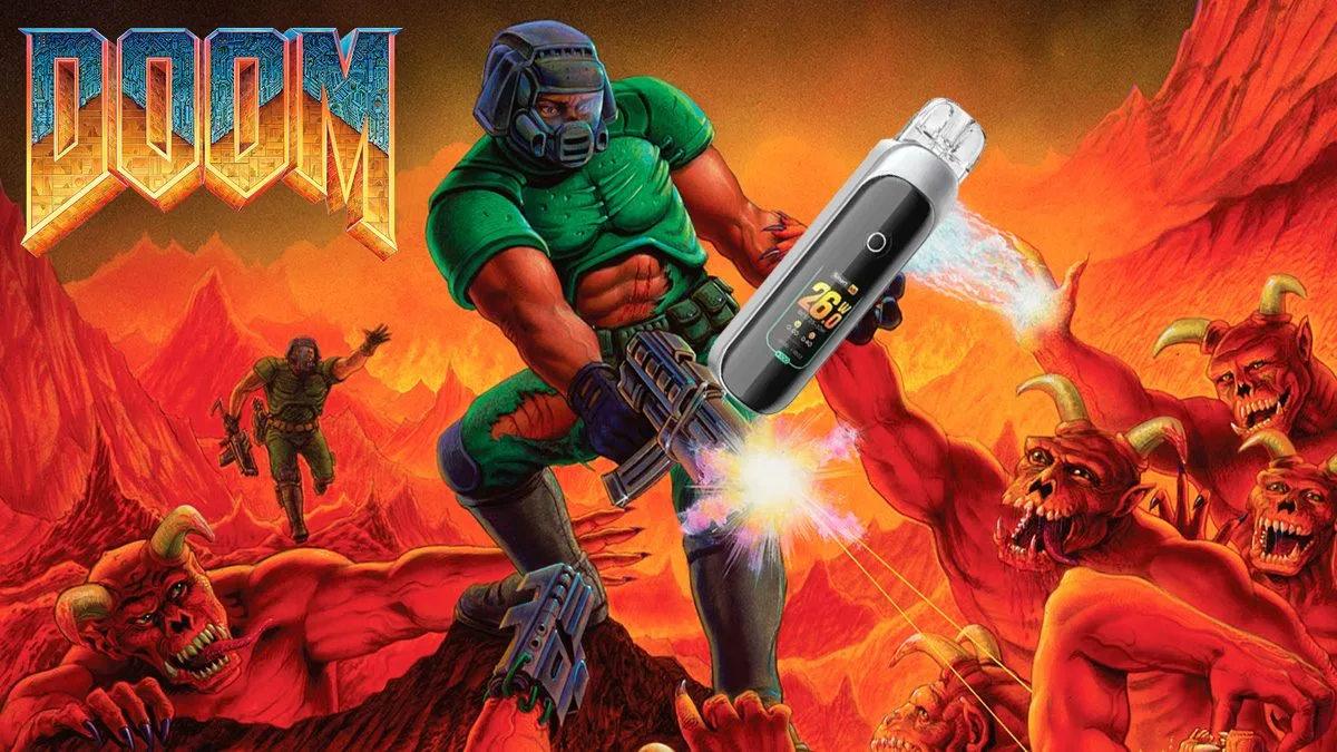 Game Doom di Alat Vape Hampir Bisa Dijalankan secara Native